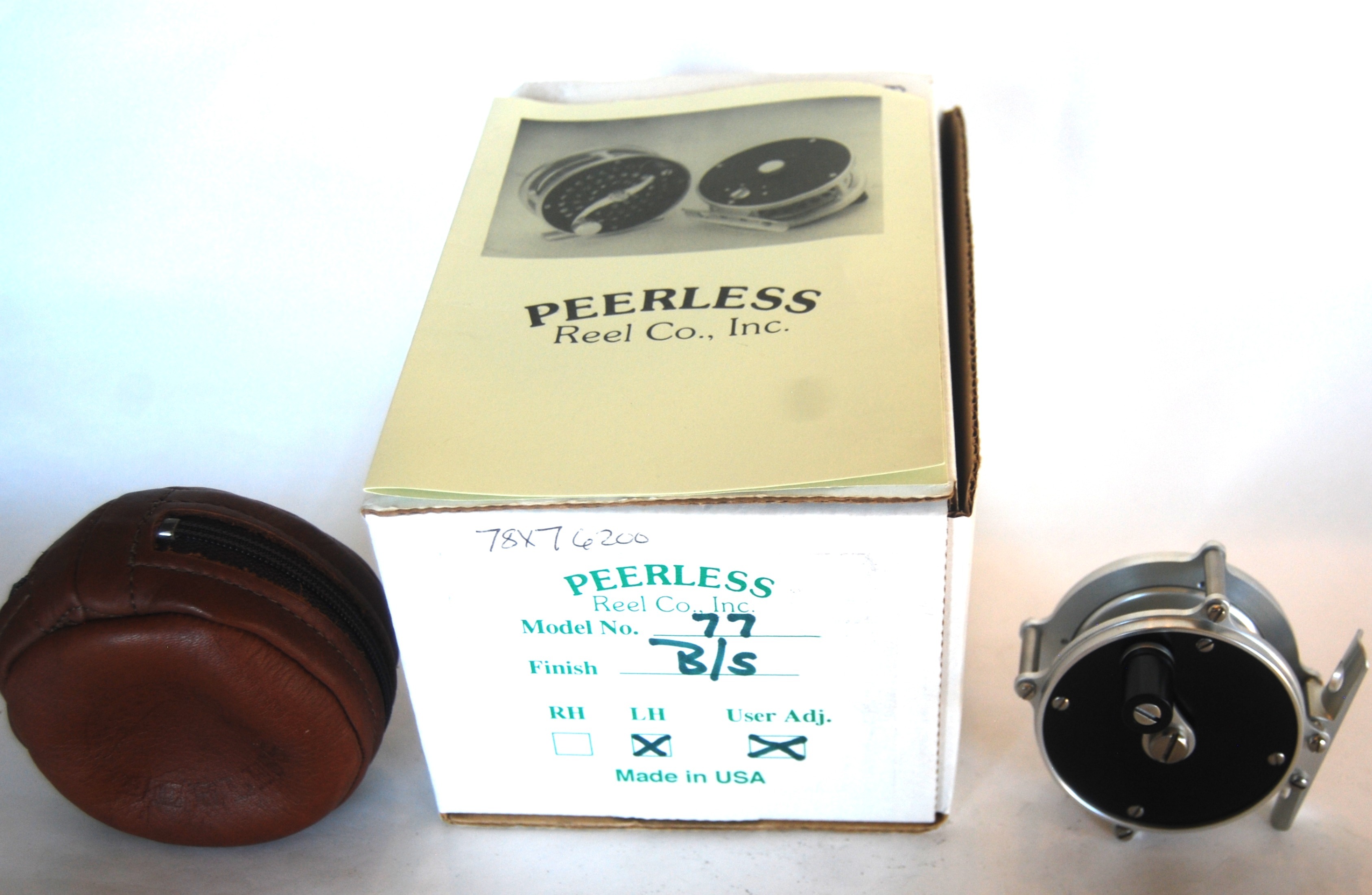 2 1/2" PEERLESS MODEL 77. Raised Piller. LH/RH 4.2 oz, Crank Handle