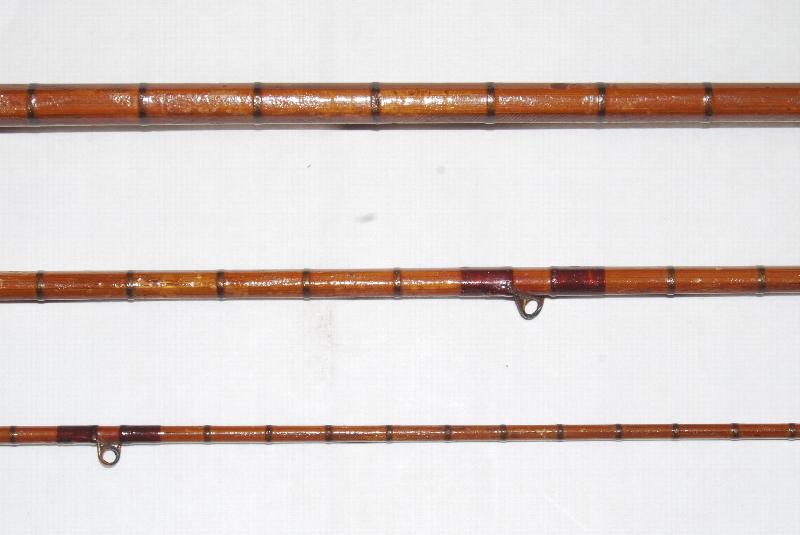 9'6" HARDY "DE LUXE" 3/1. [Tip down 1 in. per usual; 2nd tip missing] 5 ...