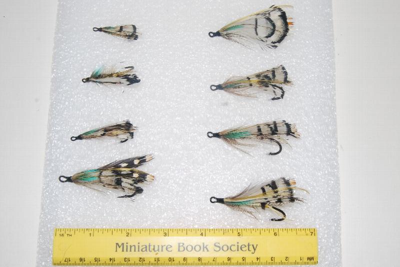 8- LADY AMHERST SALMON FLIES. Full-Dressed DOUBLE-HOOK Dee Irons; Size ...
