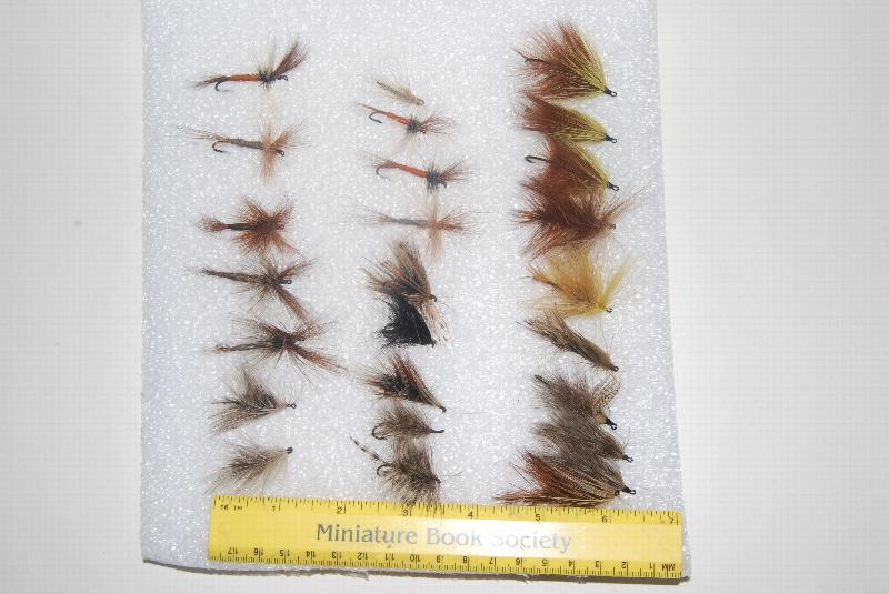 25- ATLANTIC SALMON DRY FLIES. Mostly Dressed on LOW-WATER Turned-Up ...