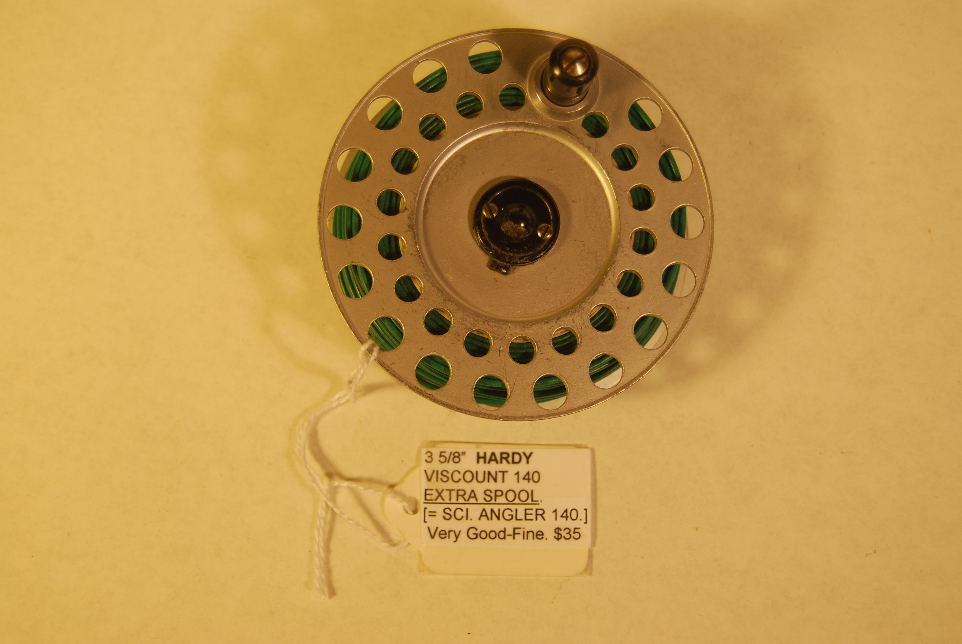 3 5/8” HARDY “VISCOUNT 140” EXTRA SPOOL. [Same reel as Scientific ...